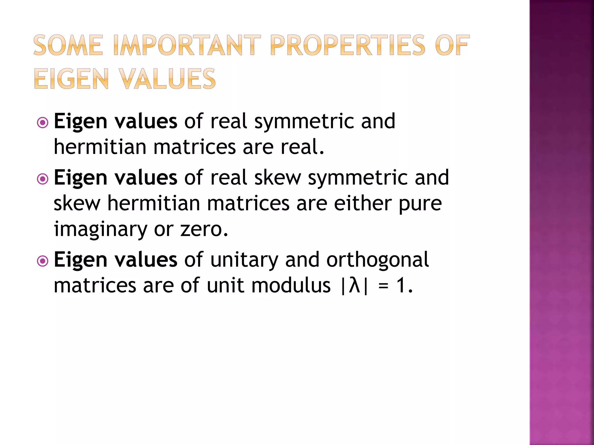 Linear algebra | PPTX