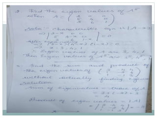 Linear algebra | PPT