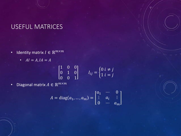 LINEAR ALGEBRA, WITH OPTIMIZATION | PPTX | Physics | Science
