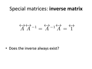 Linear algebra | PPT