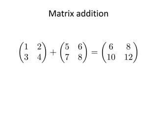 Linear algebra | PPT