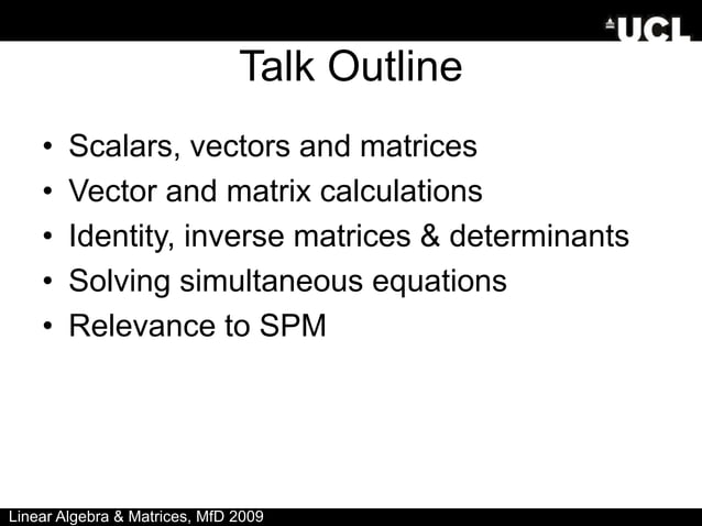 LinearAlgebra.ppt | Physics | Science