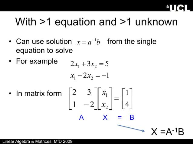 LinearAlgebra.ppt | Physics | Science