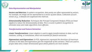 Linear Algebra.pptx Presentation for GenAI | PPT