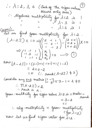 Linear algebra Diagonalizable matrices | PDF | Physics | Science