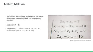Linear Algebra-PPT.pptx public Result of my work | PPT