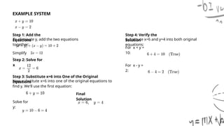 Linear Algebra - Row Echelon Form and Reduced Row Echelon Form | PPTX
