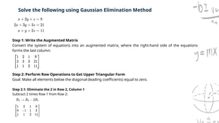 Linear Algebra - Row Echelon and Reduced Row Echelon Form.pptx