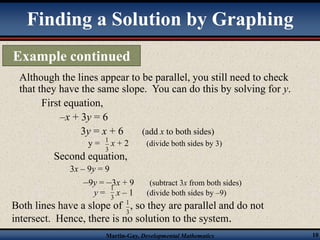 Linear Algebra - systems of equations (week 1).ppt
