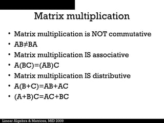 Linear Algebra and Matrices used for ML.ppt