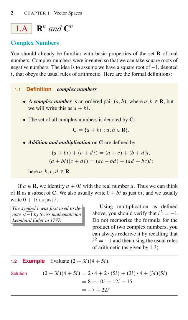 Linear algebra done right | PDF Linear algebra done right | PDF