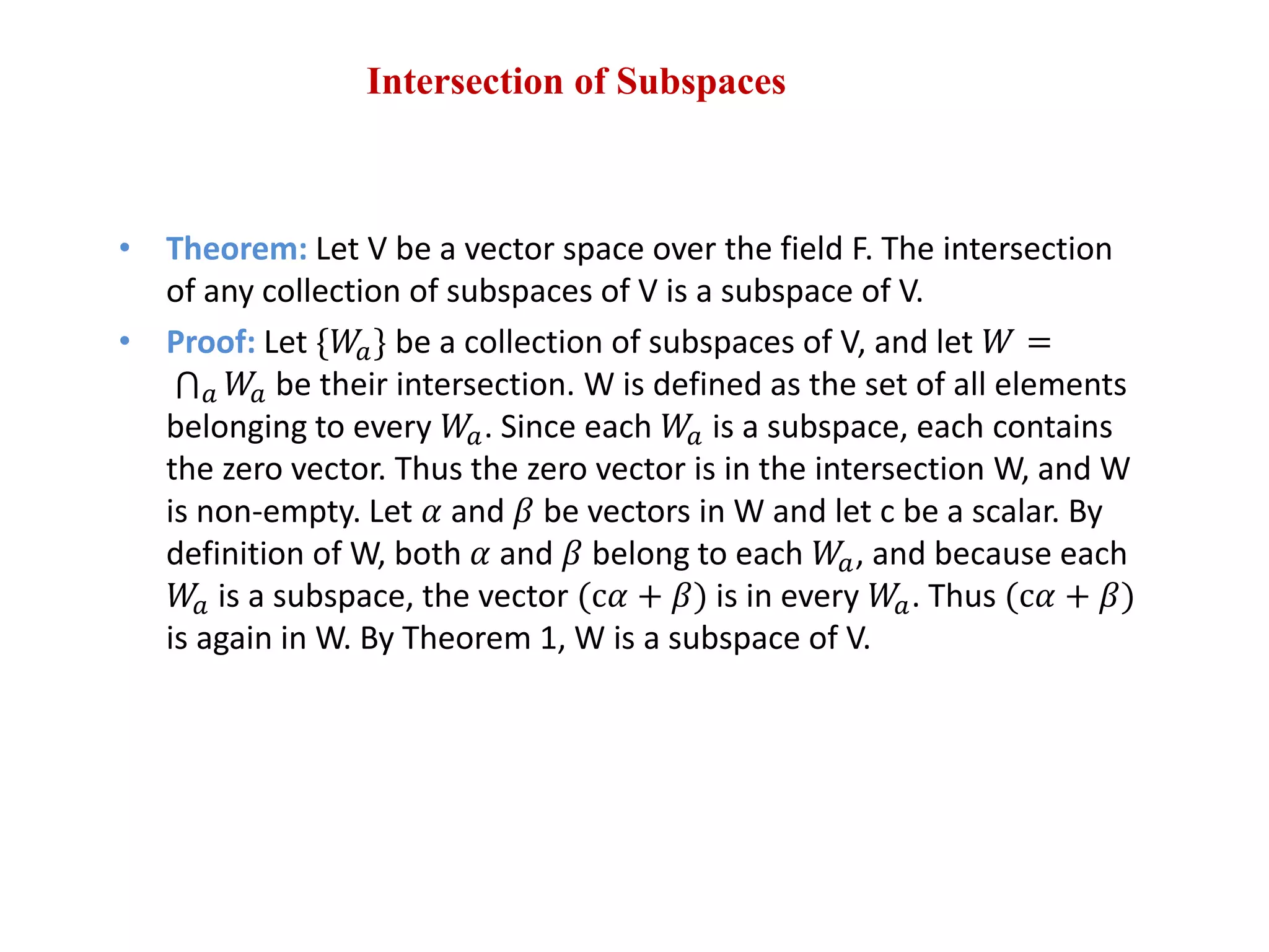 Linear Algebra for Competitive Exams | PPTX