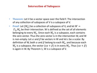 Linear Algebra for Competitive Exams | PPTX