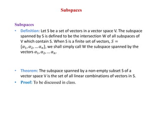 Linear Algebra for Competitive Exams | PPTX