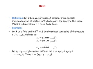 Linear Algebra for Competitive Exams | PPTX