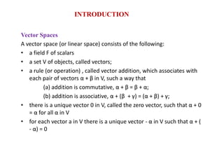 Linear Algebra for Competitive Exams | PPTX