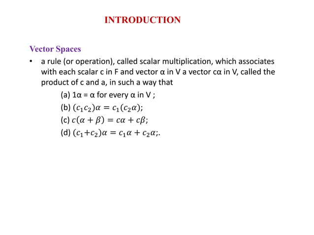 Linear Algebra for Competitive Exams | PPTX