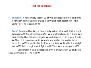 Linear Algebra for Competitive Exams | PPTX
