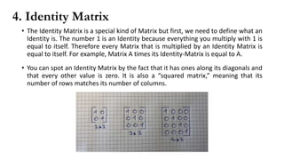 Linear algebra for deep learning | PPTX