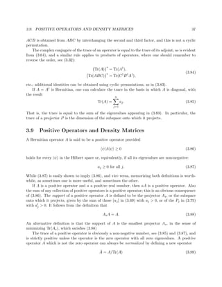Linear algebra in the dirac notation | PDF