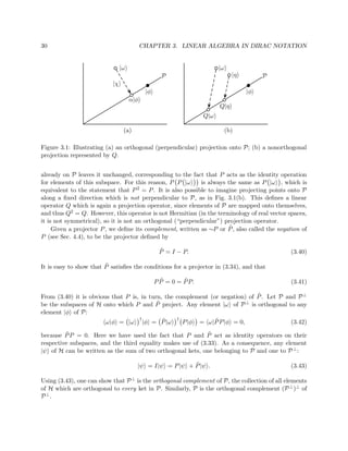 Linear algebra in the dirac notation | PDF