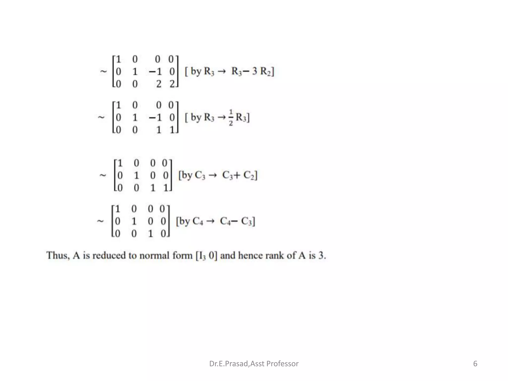 Rank of Matrix_Normal Form .pptx