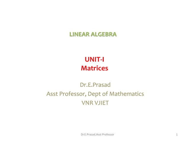 Rank of Matrix_Normal Form .pptx