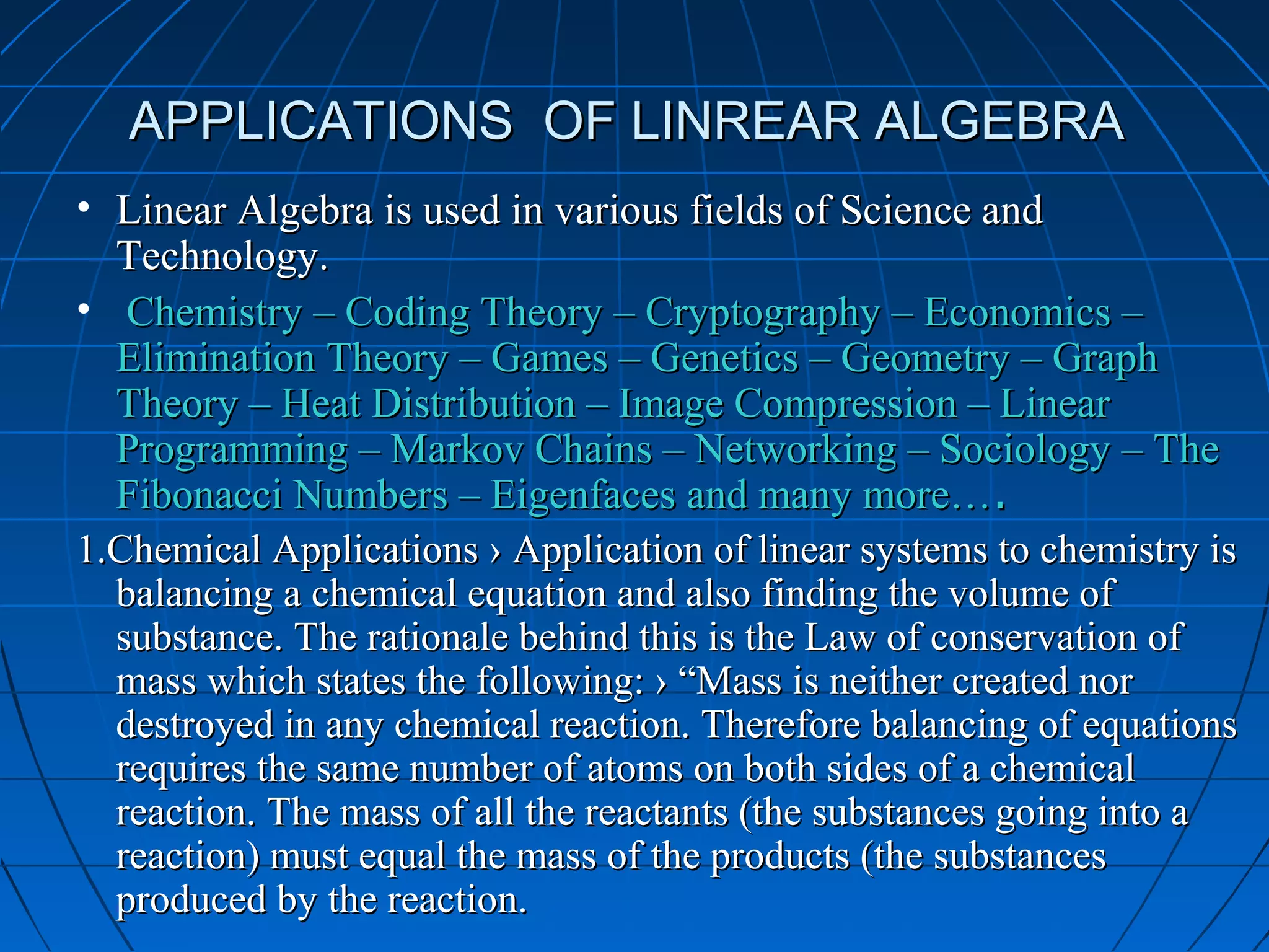 Linear algebra notes | PPT