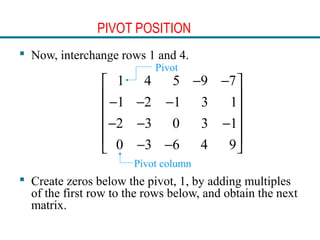 Linear algebra notes | PPT