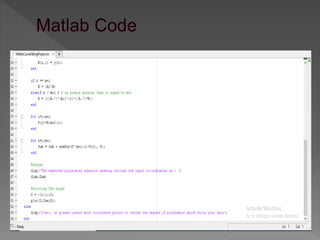 Curve Fitting - Linear Algebra | PPT