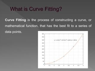 Curve Fitting - Linear Algebra | PPT
