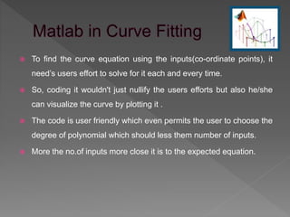 Curve Fitting - Linear Algebra | PPT