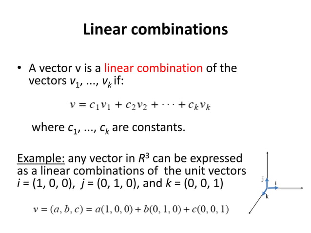 LinearAlgebraReview.ppt