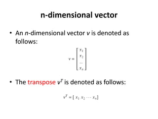 LinearAlgebraReview.ppt