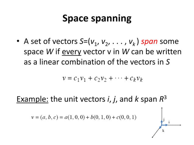 LinearAlgebraReview.ppt