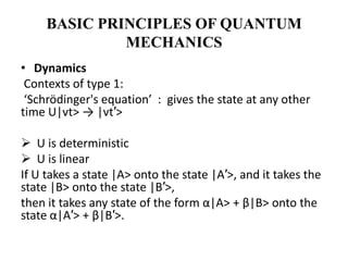Mathematical Formulation of Quantum Mechanics | PPTX