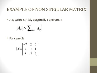 Linear algebra | PPT