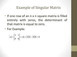 Linear algebra | PPT