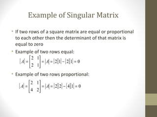 Linear algebra | PPT