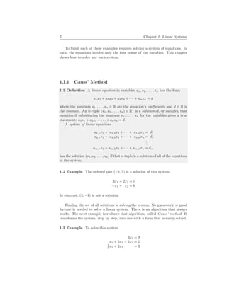 Linear Algebra_ Theory_Jim Hefferon | PDF