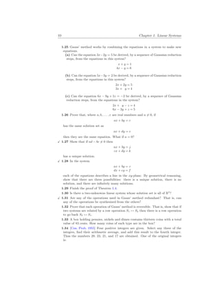 Linear Algebra_ Theory_Jim Hefferon | PDF