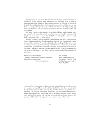 Linear Algebra_ Theory_Jim Hefferon | PDF