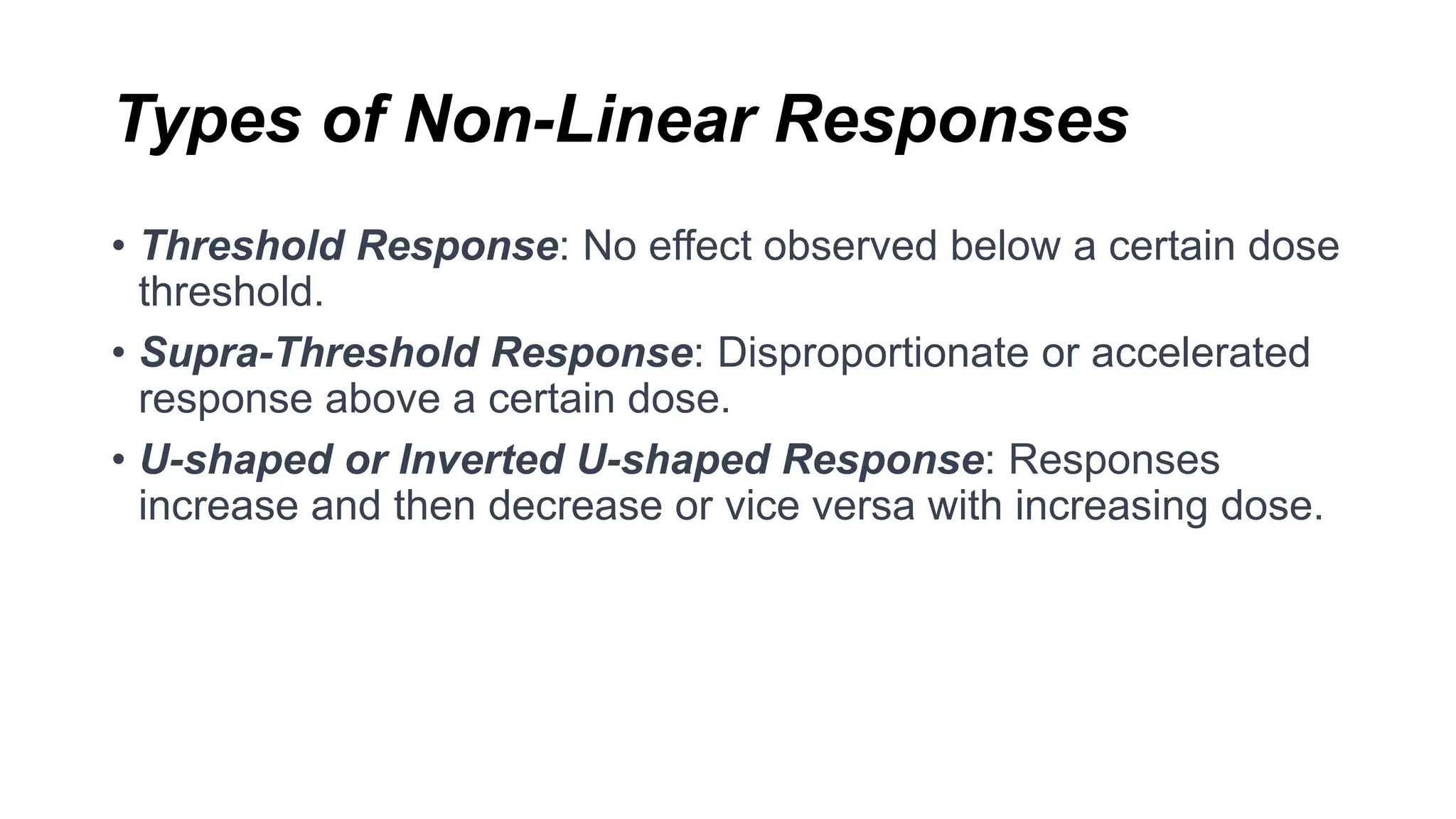 Linear and non-linear dose-response assessment.pptx