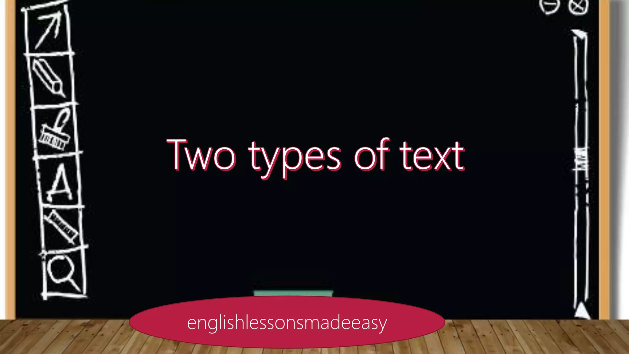 Linear and non linear text | PPTX