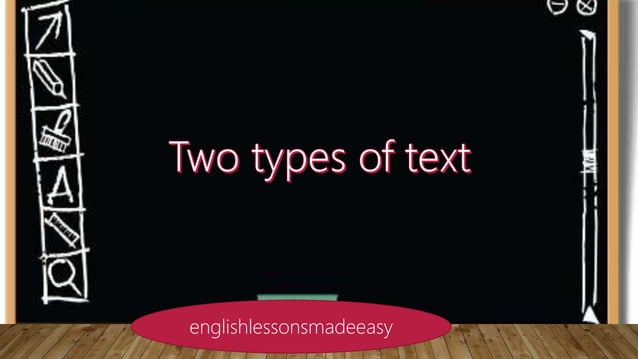 Linear and non linear text | PPTX | Books and Literature