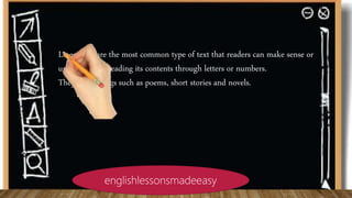 Linear and non linear text | PPTX