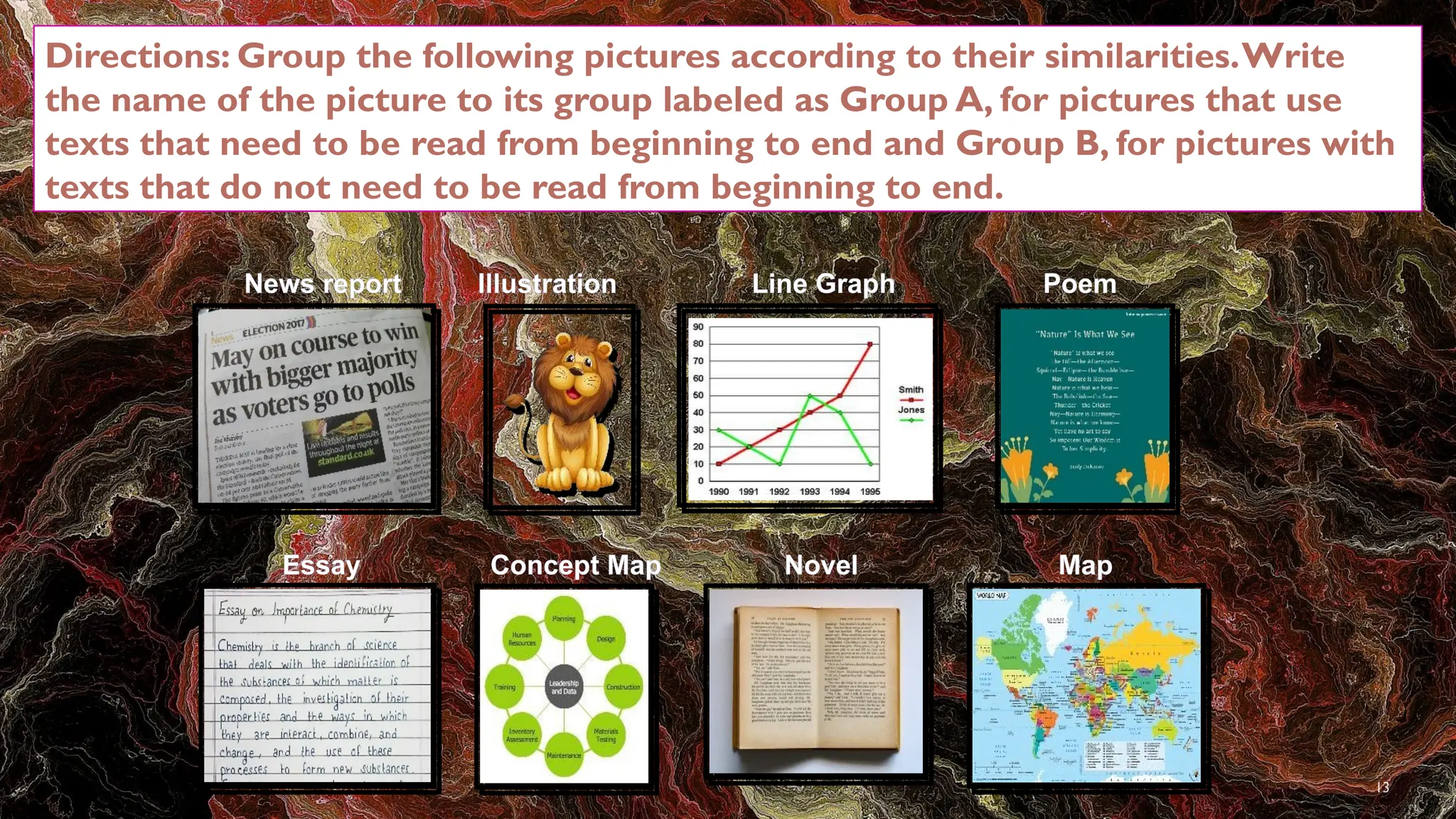 linear and non linear illustration grade 10 english quarter 1 | PPTX