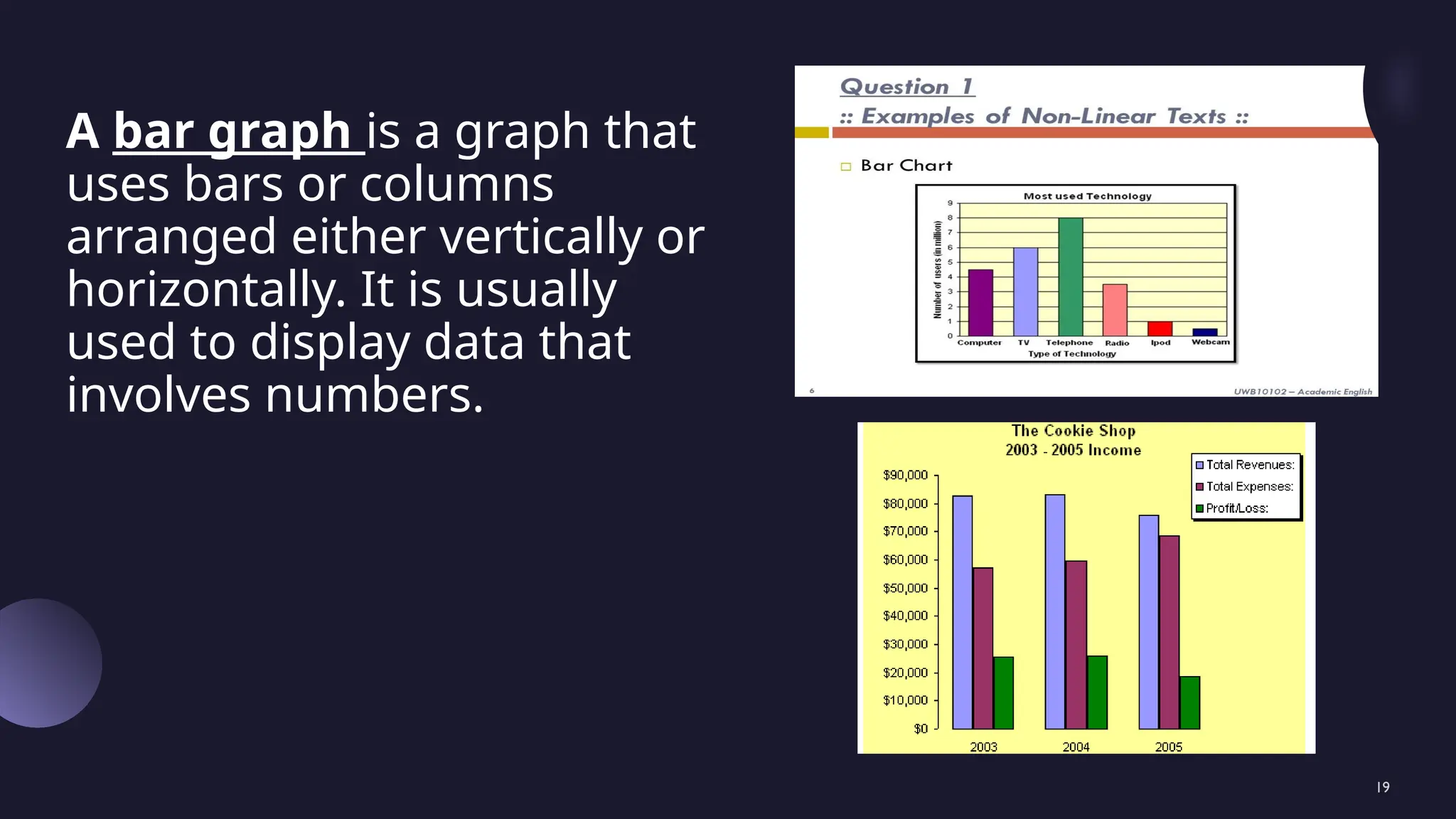 linear and non linear illustration grade 10 english quarter 1 | PPTX