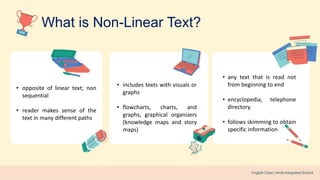 Linear and Non Linear Texts | PPT