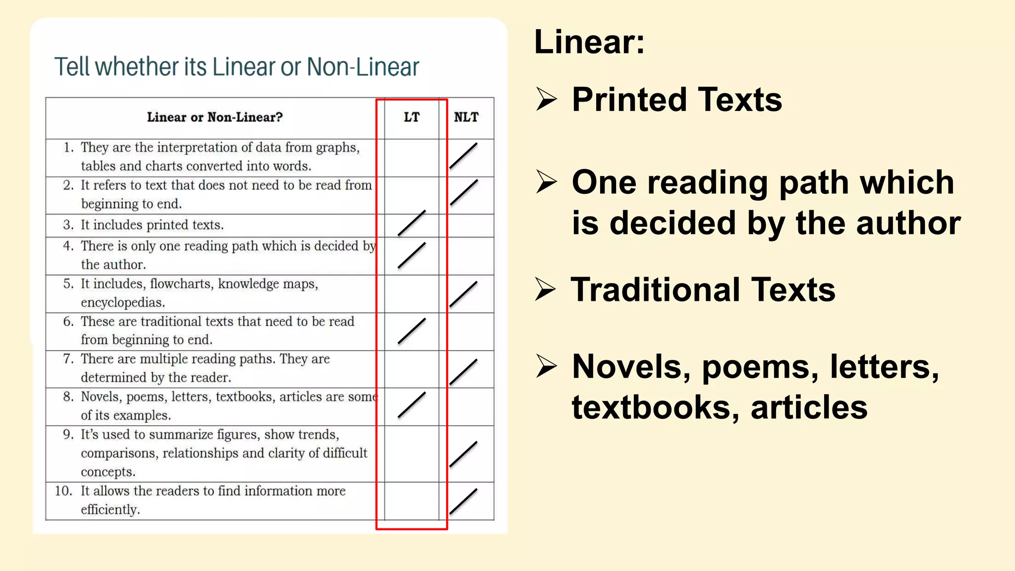 linearandnon-lineartexts-ppt.pptx | Gardening | Home & Garden
